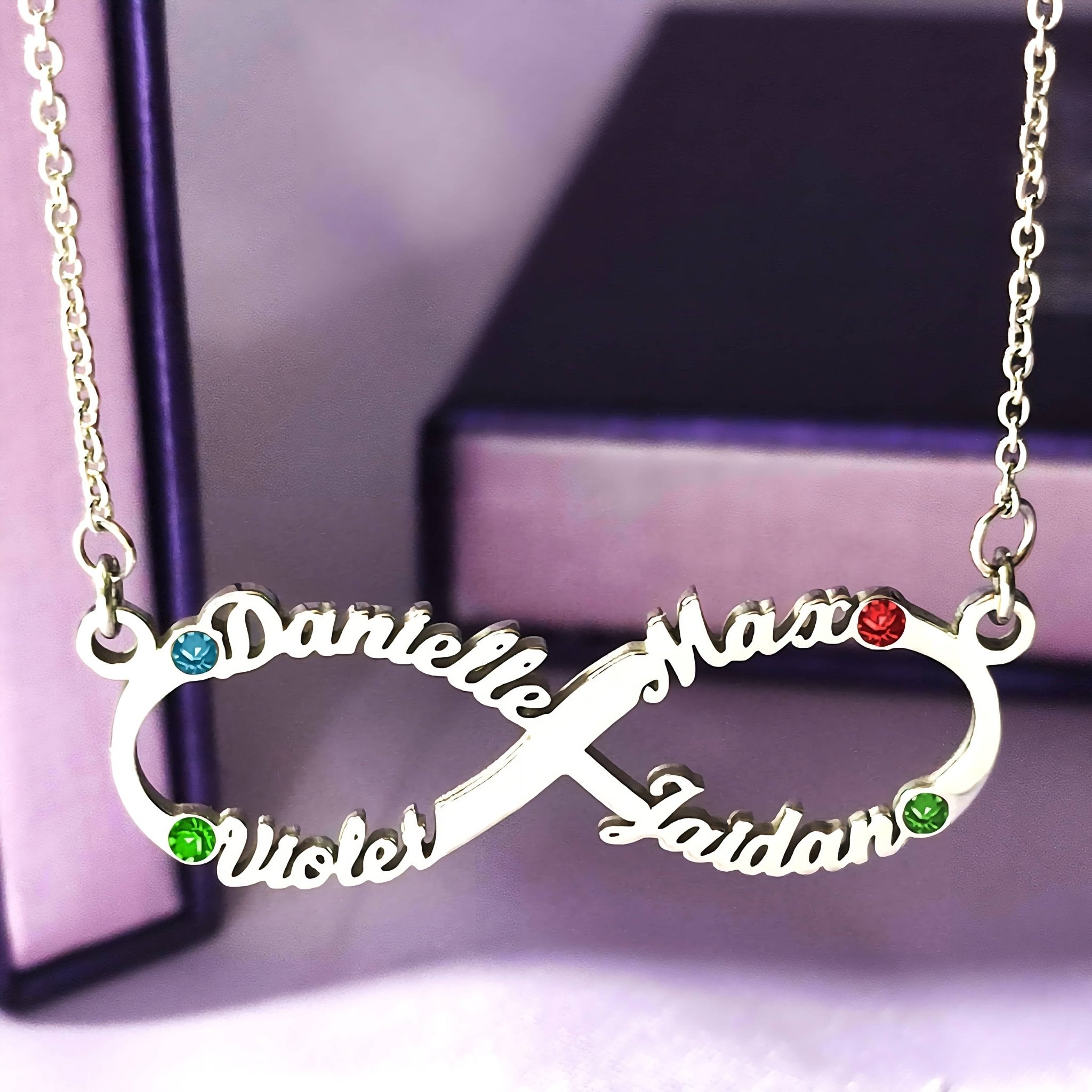 Personalised Infinity Jewellery: Endless Love Symbols | Belle Fever ...